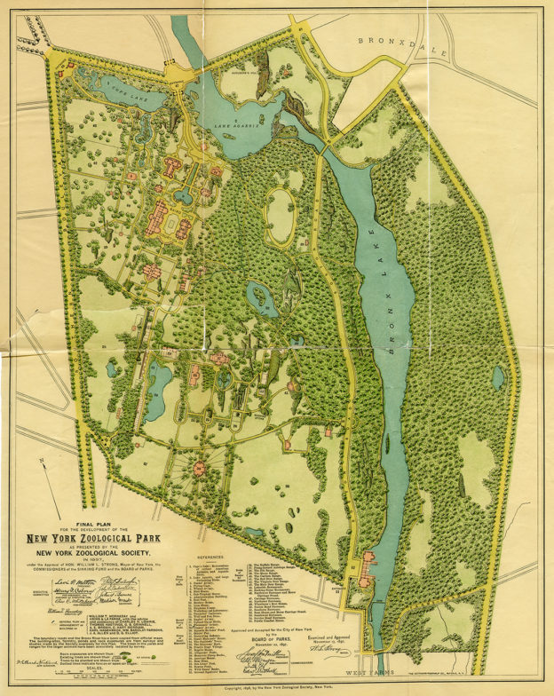 Bronx Zoo Virtual Historical Walking Tour | WCS Archives Blog